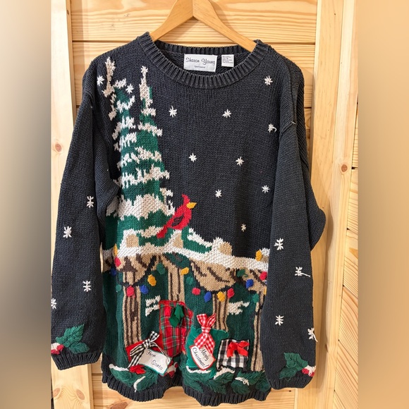 Sharon Young | Sweaters | Vintage Sharon Young Y2k Cottagecore ...